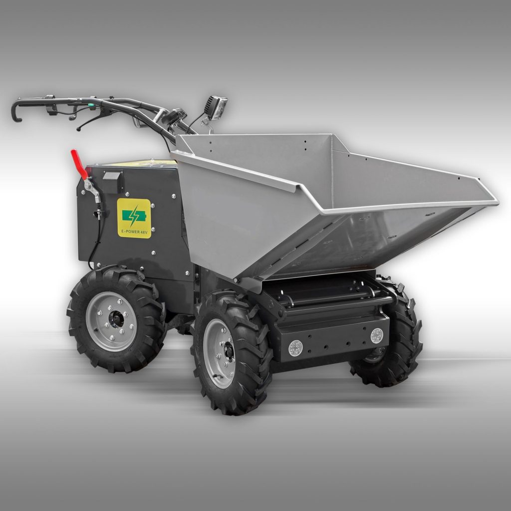 Električni mini kiper Damper V-800, 800 W elektromotor, 4×4, pogon na ...